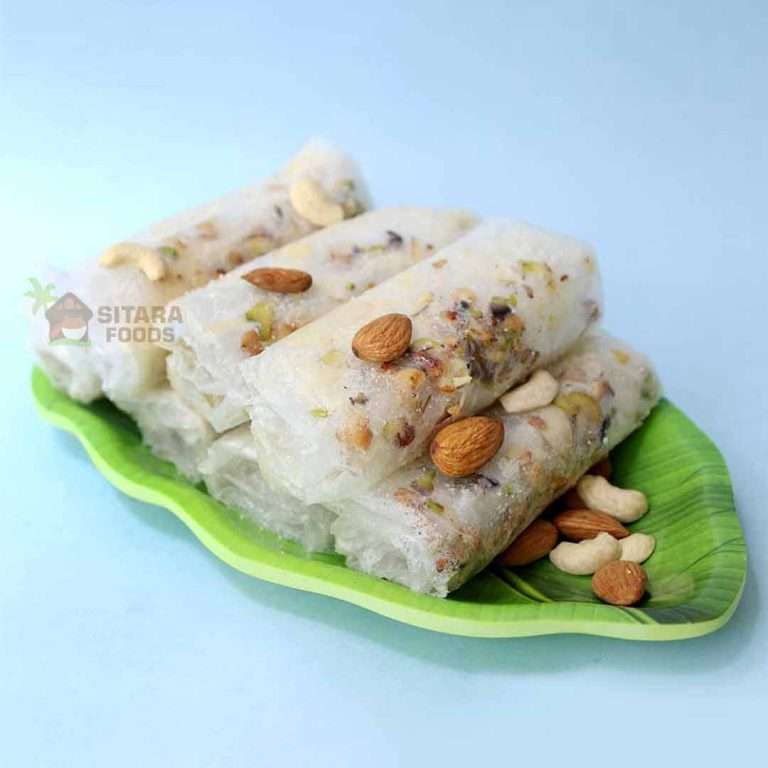 Sugar Pootharekulu Short / Putharekulu / Paper Sweet Short – Sitara Foods